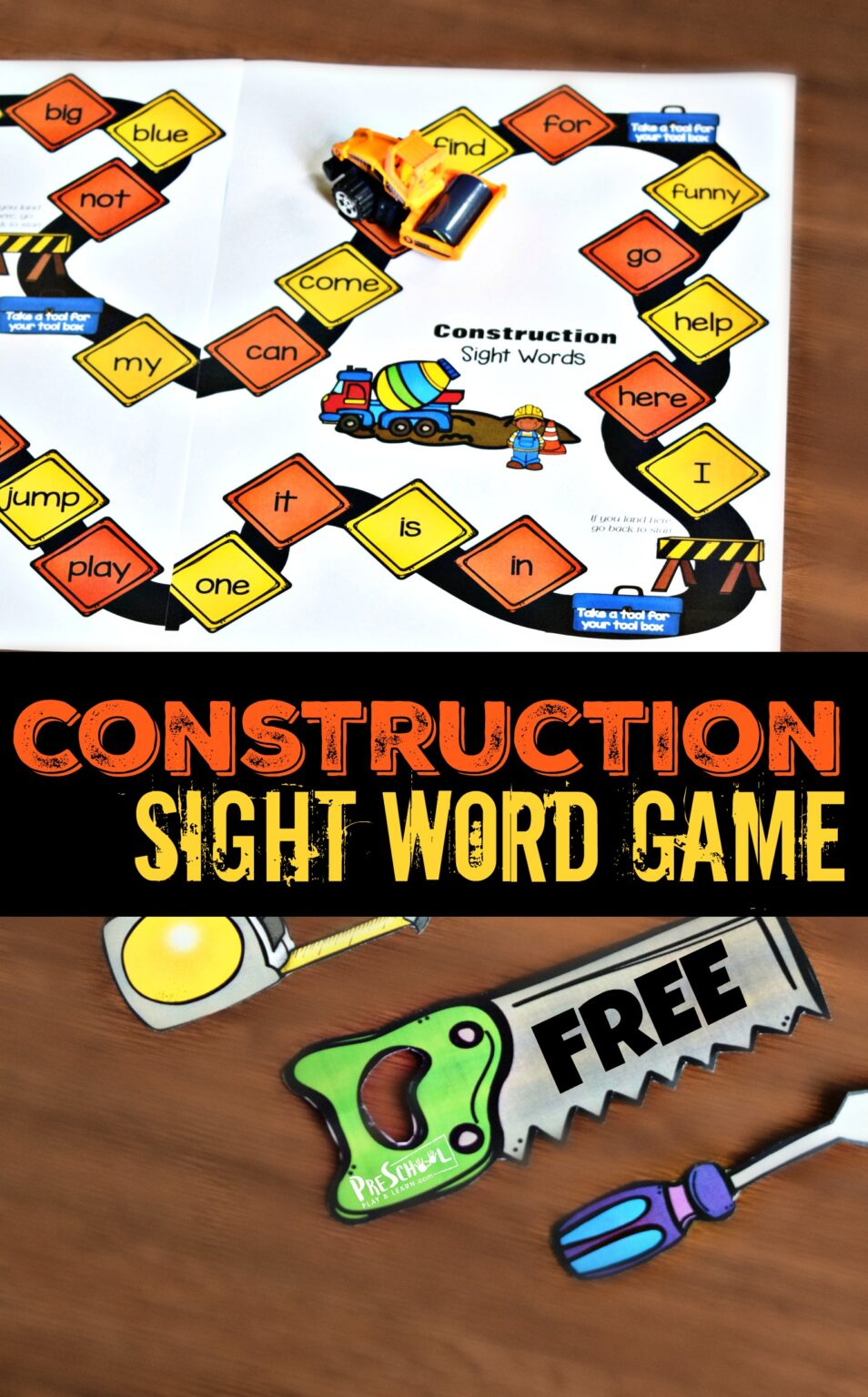 FREE Printable Pre-Primer Sight Words Books