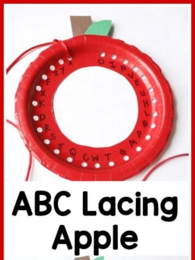 Alphabet Apple Craftivity for September - 123 Homeschool 4 Me