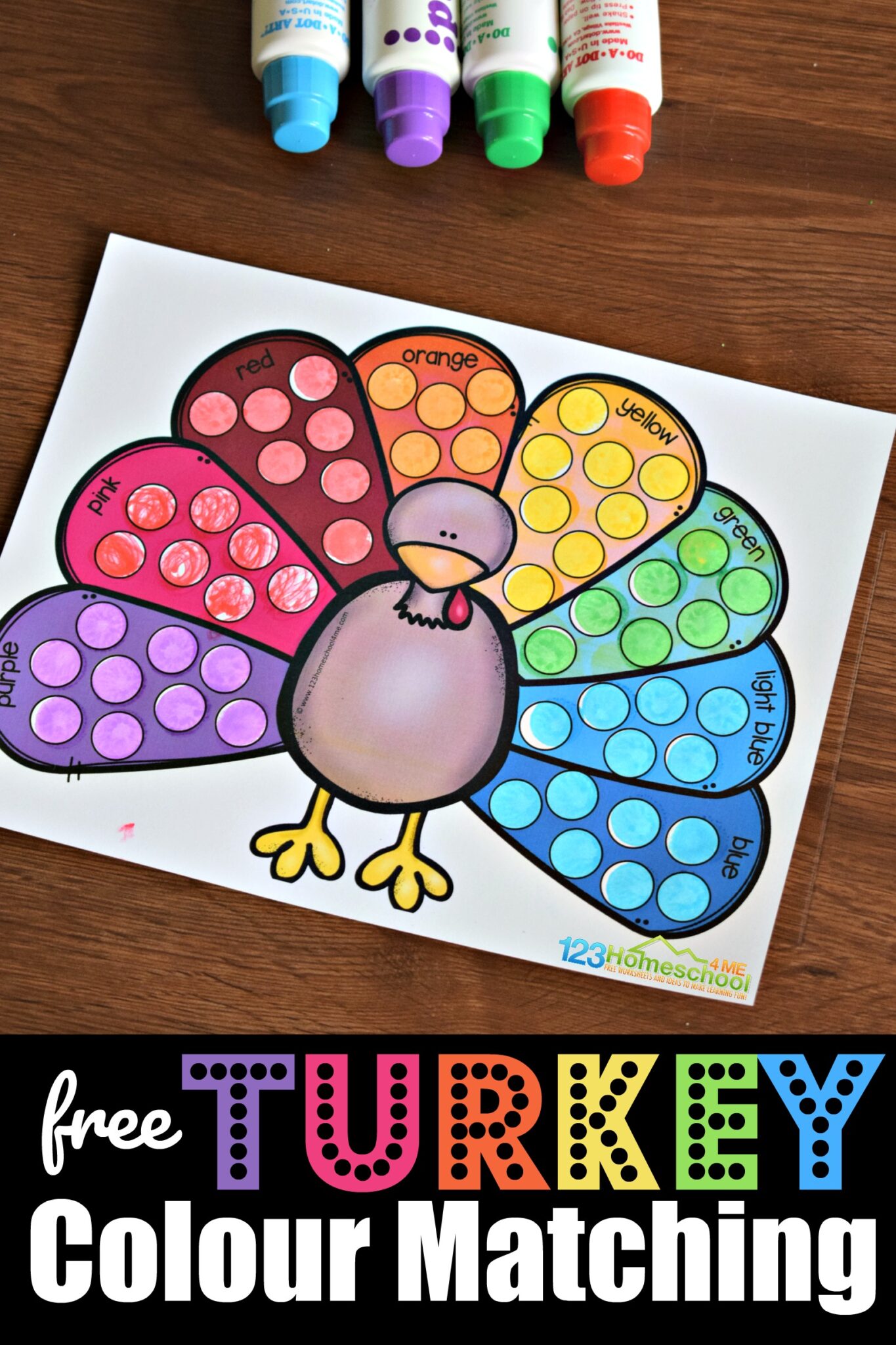 FREE Turkey Subtraction - Thanksgiving Math Worksheets