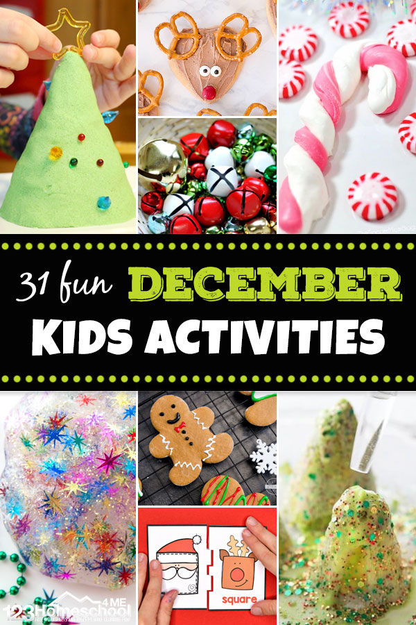  LOTS Of Fun December Activities For Kids