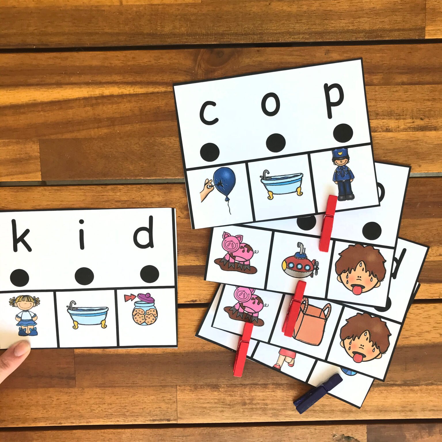 FREE Reading CVC Word Stories Printable pdf Activity