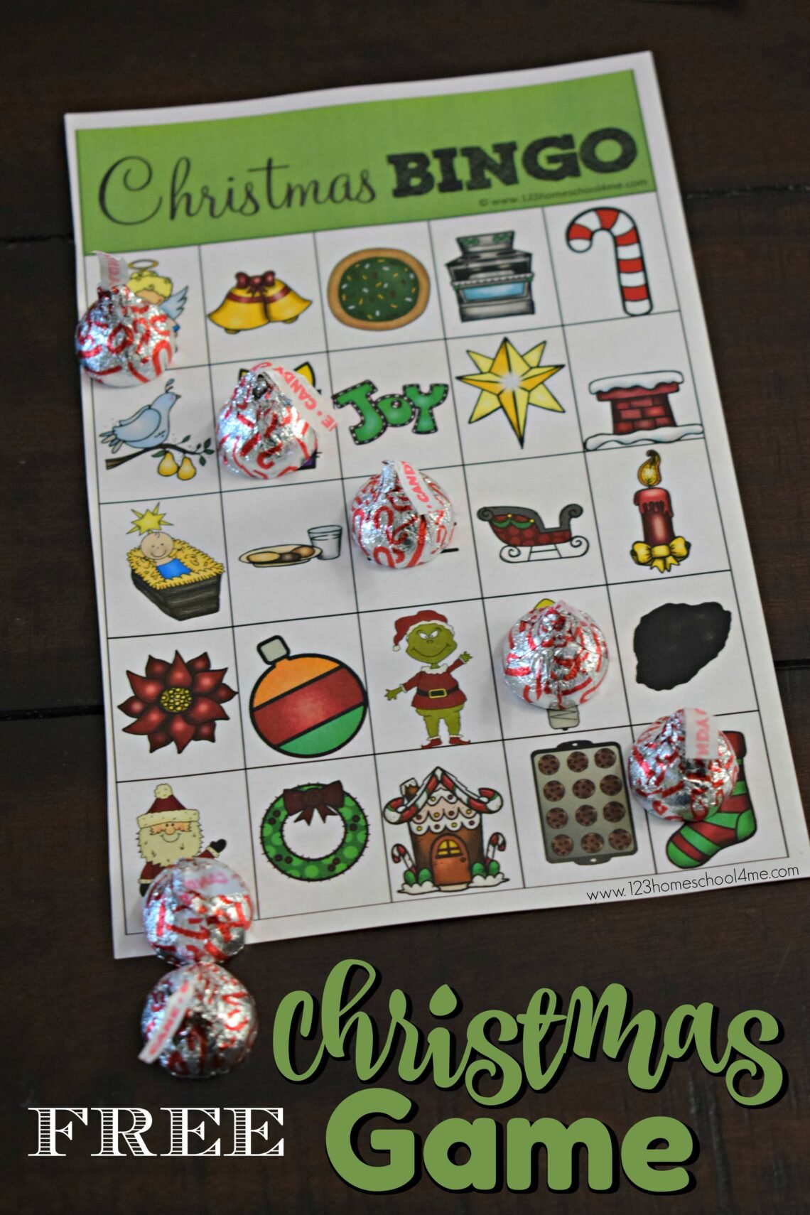 FREE Christmas BINGO