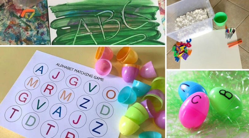 FREE Printable ABC Alphabet Games for 3 and 4-year-Olds