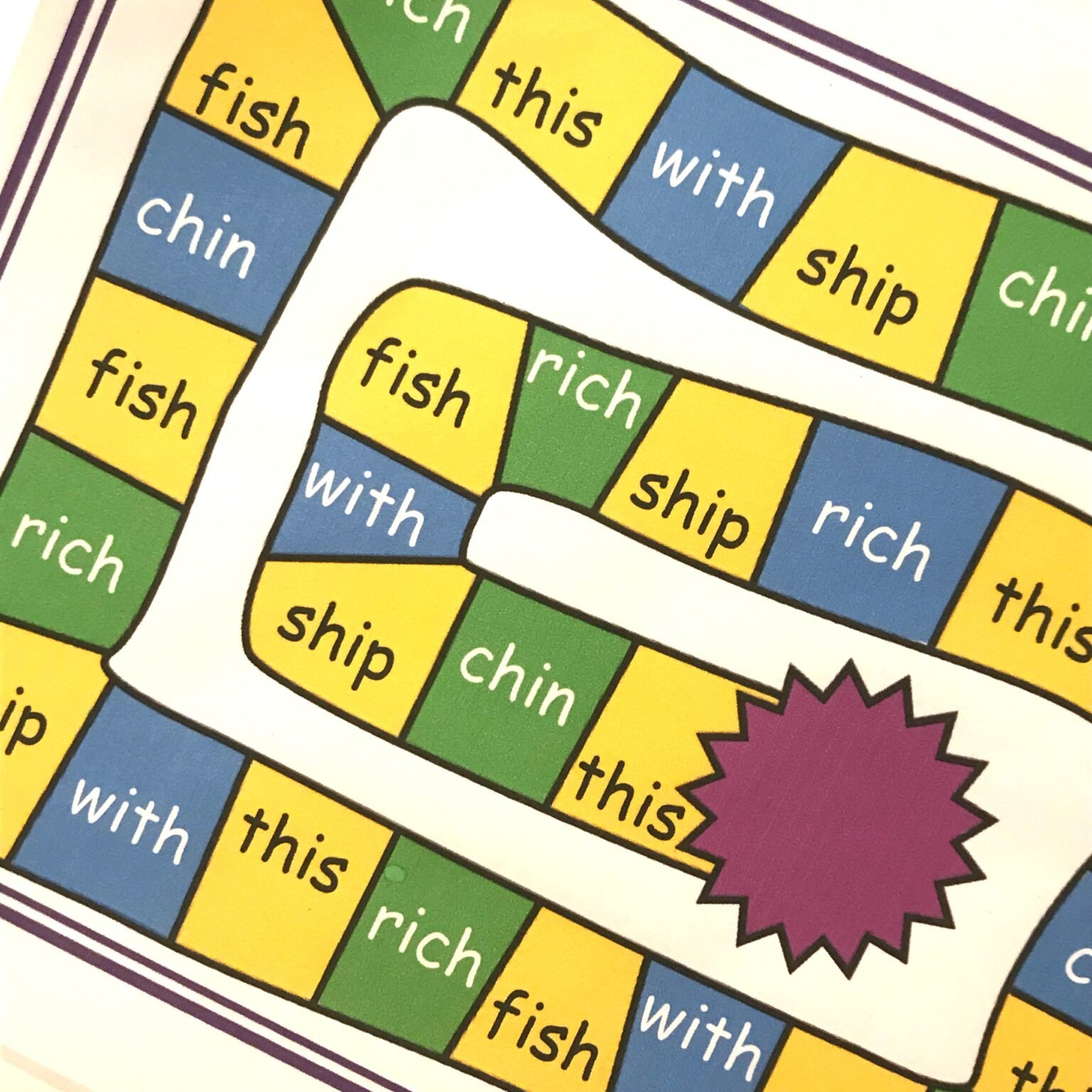 FREE Printable Ch Sh Th Digraph Games