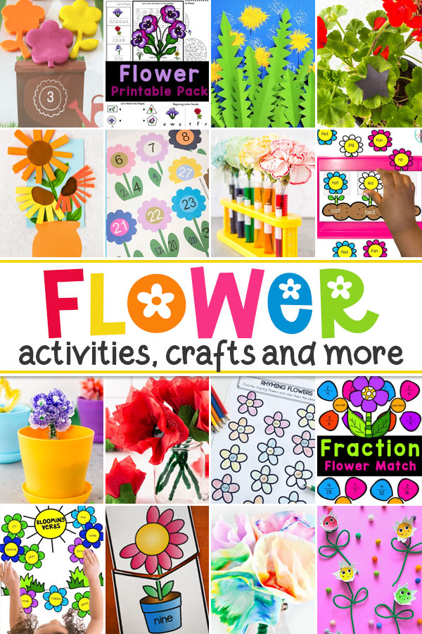 Flower Crafts and Activities for Kids