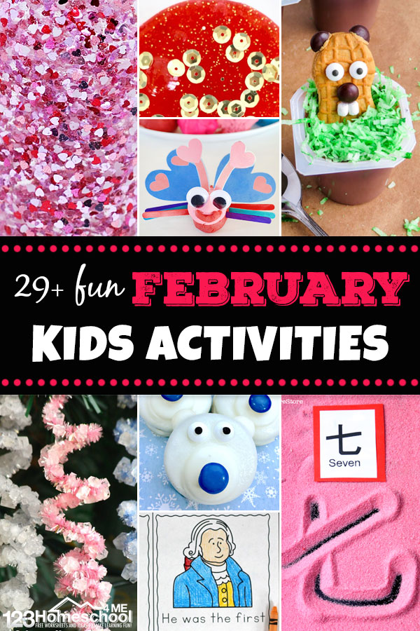 LOTS Of FUN February Activities For Kids