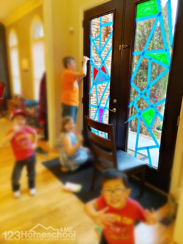 Stained Glass Window Craft for Kids