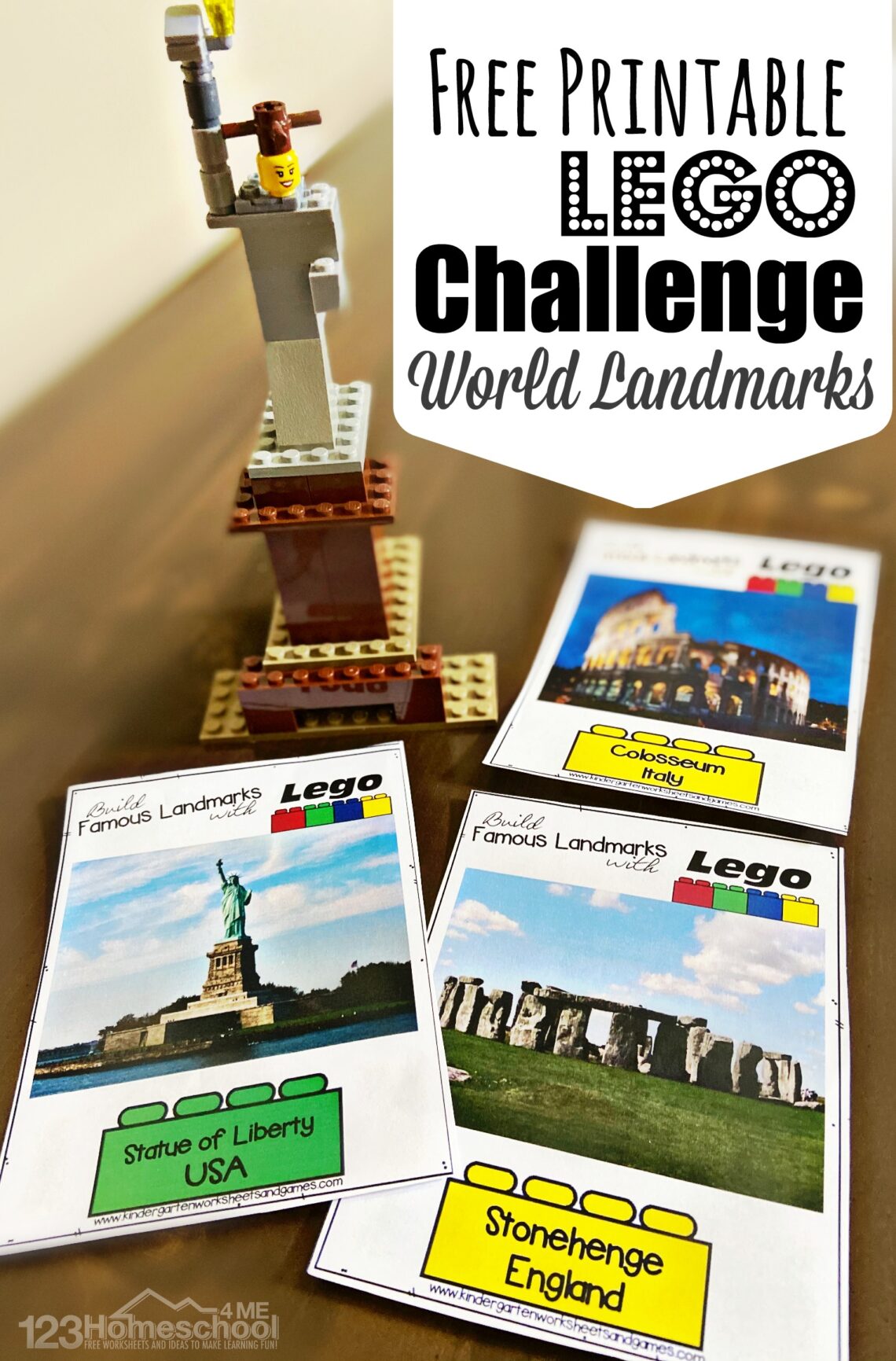 FREE Lego Activities for Kids Printable Poster