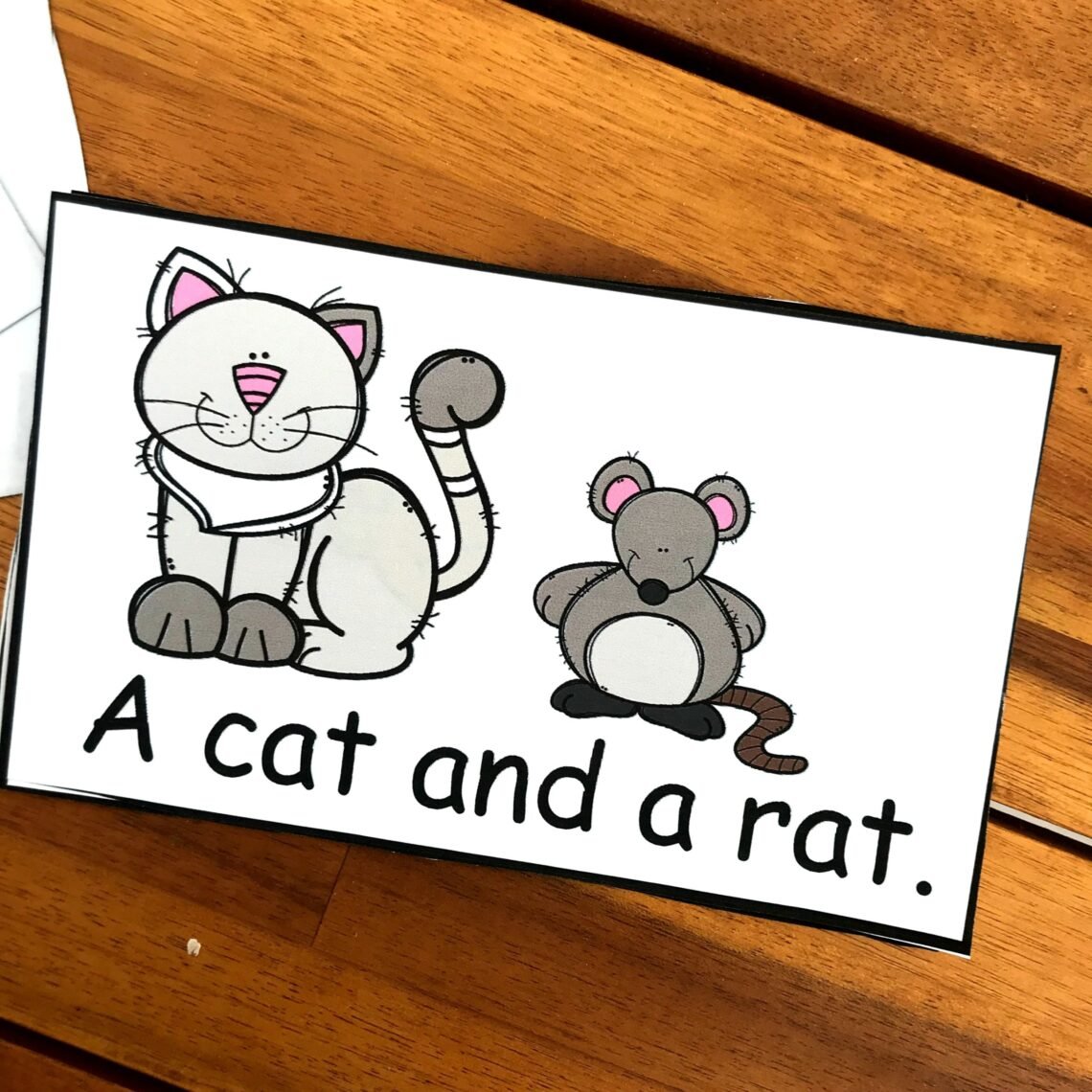 FREE Printable Short a Words Emergent Reader