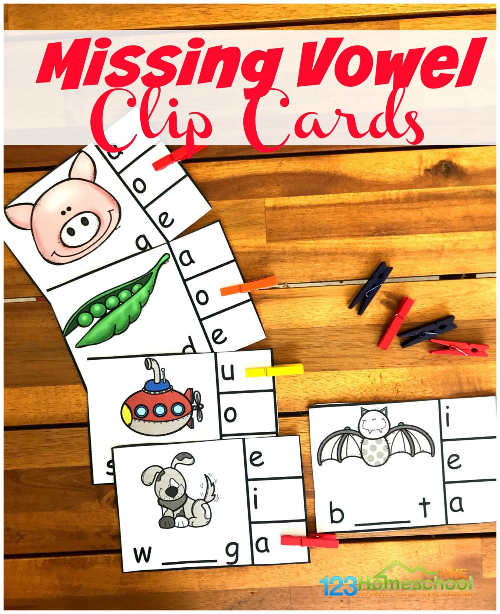 🍂 FREE Fall Scarecrow CVC Word Mat Activities for Kindergarten