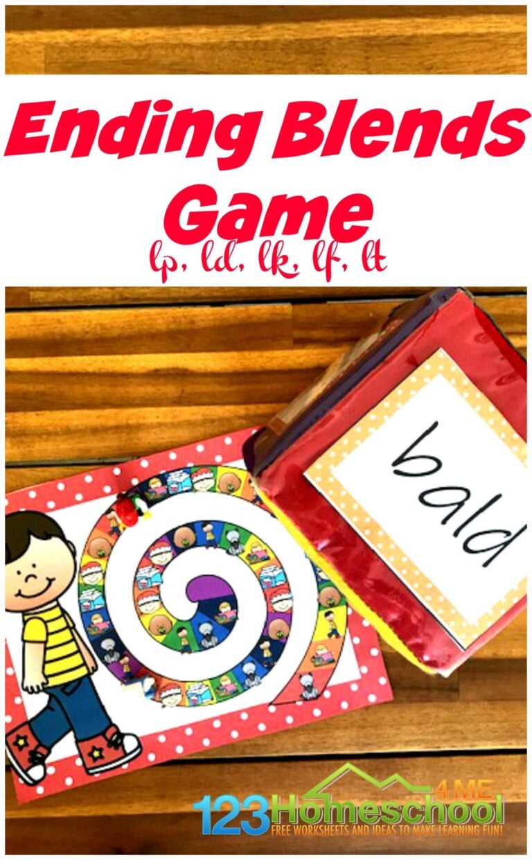 FREE Phonics er Words Printable Game