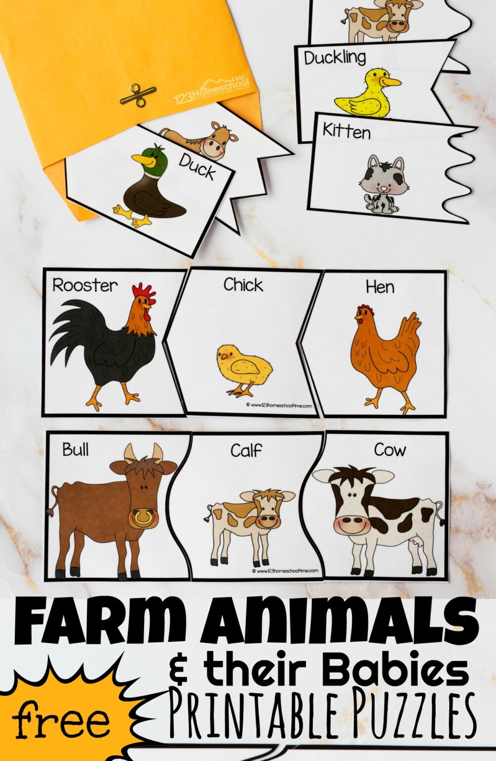 FREE Farm Worksheets