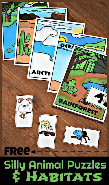 🐯 FREE Printable Wild Animal Flashcards with Real Pictures