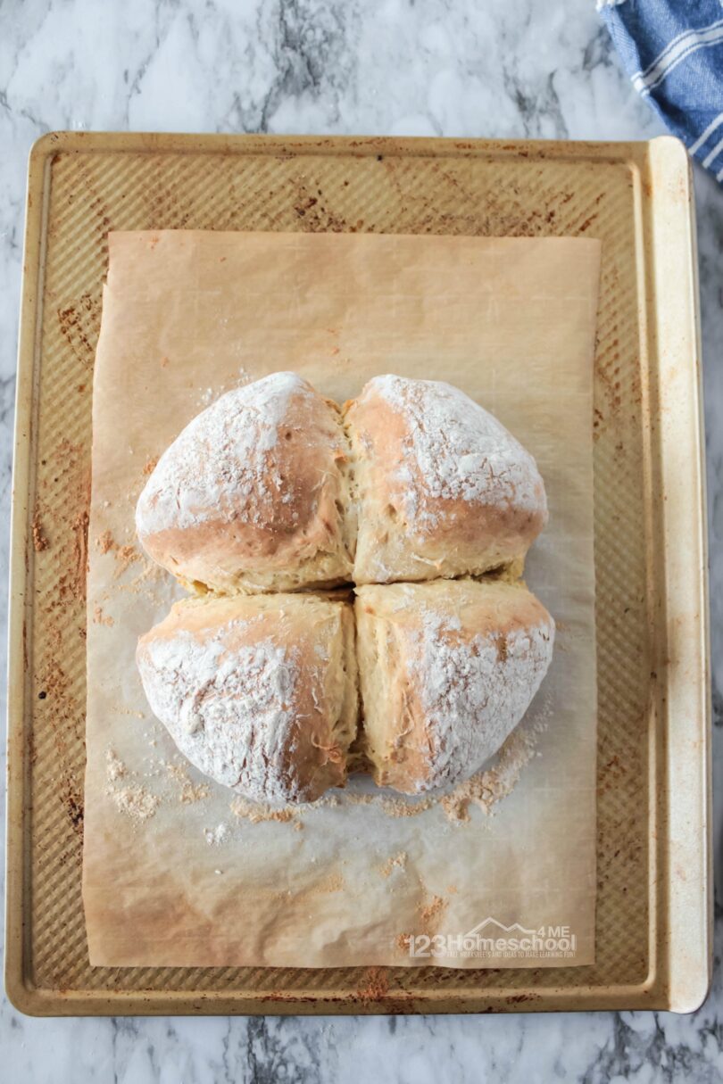 Delicious Yeastless Bread