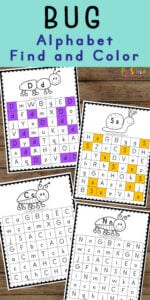 🐛🐞🕷️ FREE Printable Bug Sight Word Games for Kids