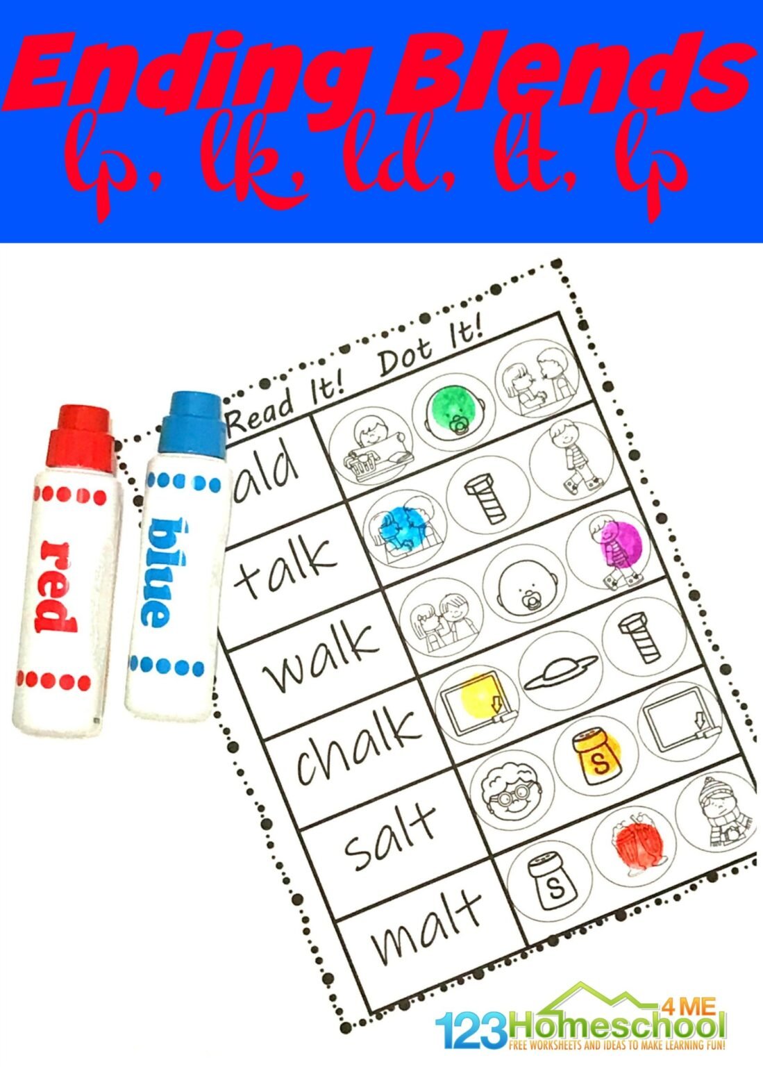 Final Stable Syllable Worksheets