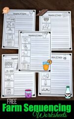 FREE Printable Pig Life Cycle Worksheets for Elementary Students