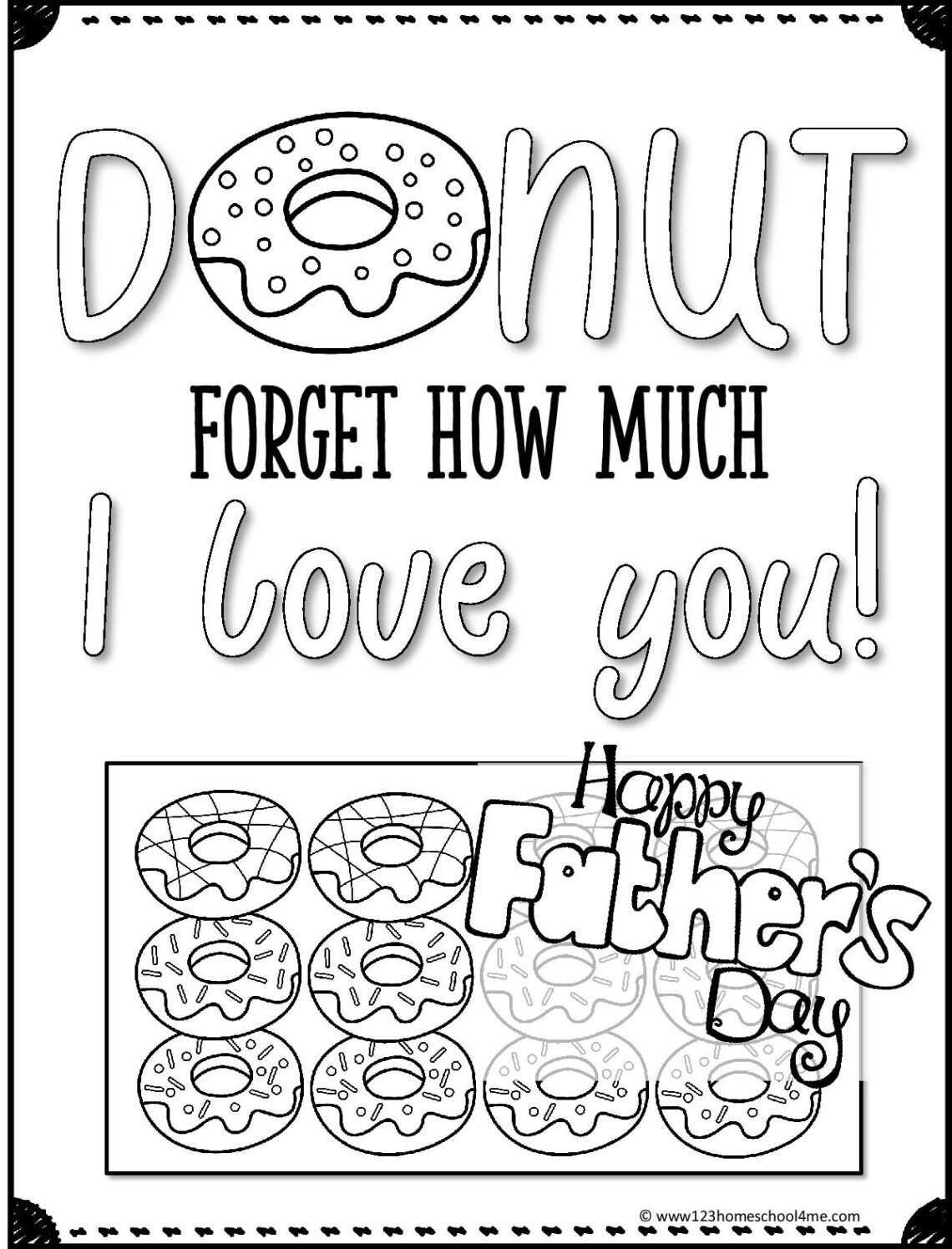 ? FREE Fathers Day Coloring Pages