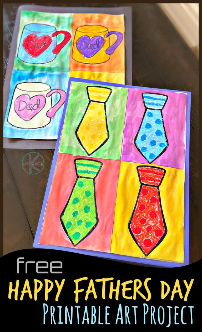 💐 Flower Bouquet FREE Printable Mothers Day Craft for Kids