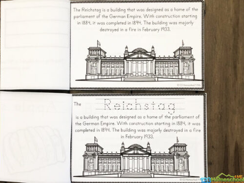 FREE Germany for Kids Printable Book