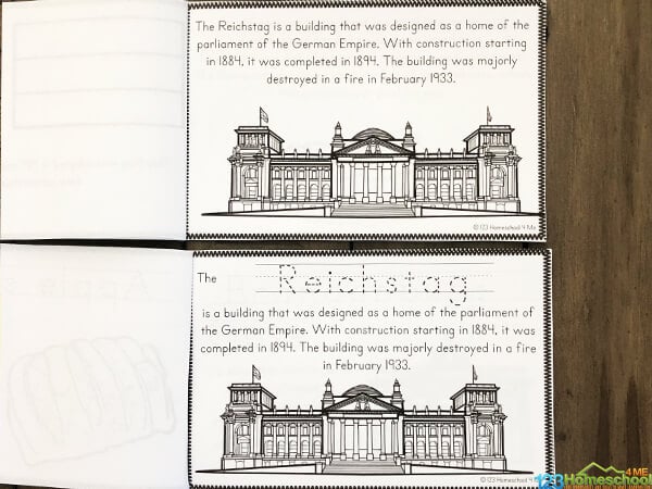 FREE Germany for Kids Printable Book