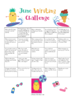 ? FREE June Writing Prompts