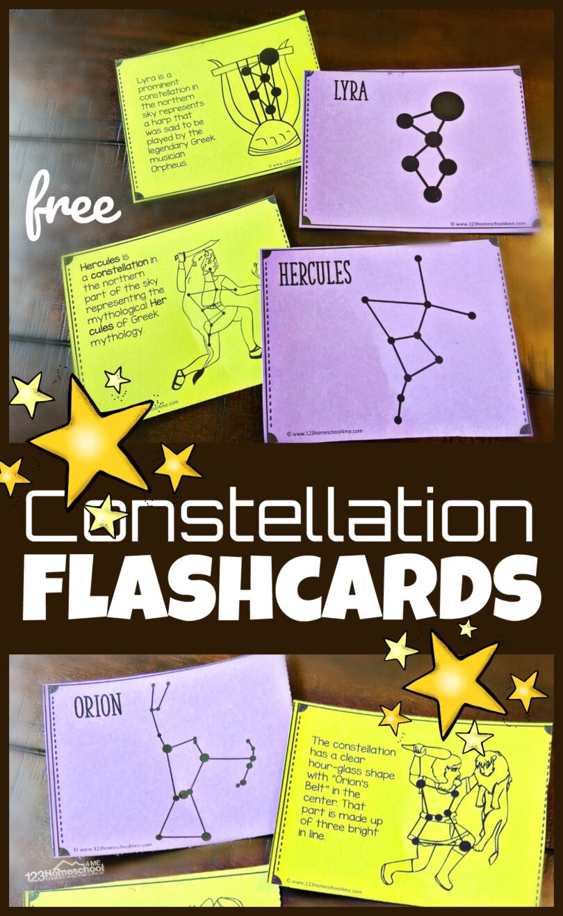FREE Printable Constellation Worksheets pdf for Kids for Kids