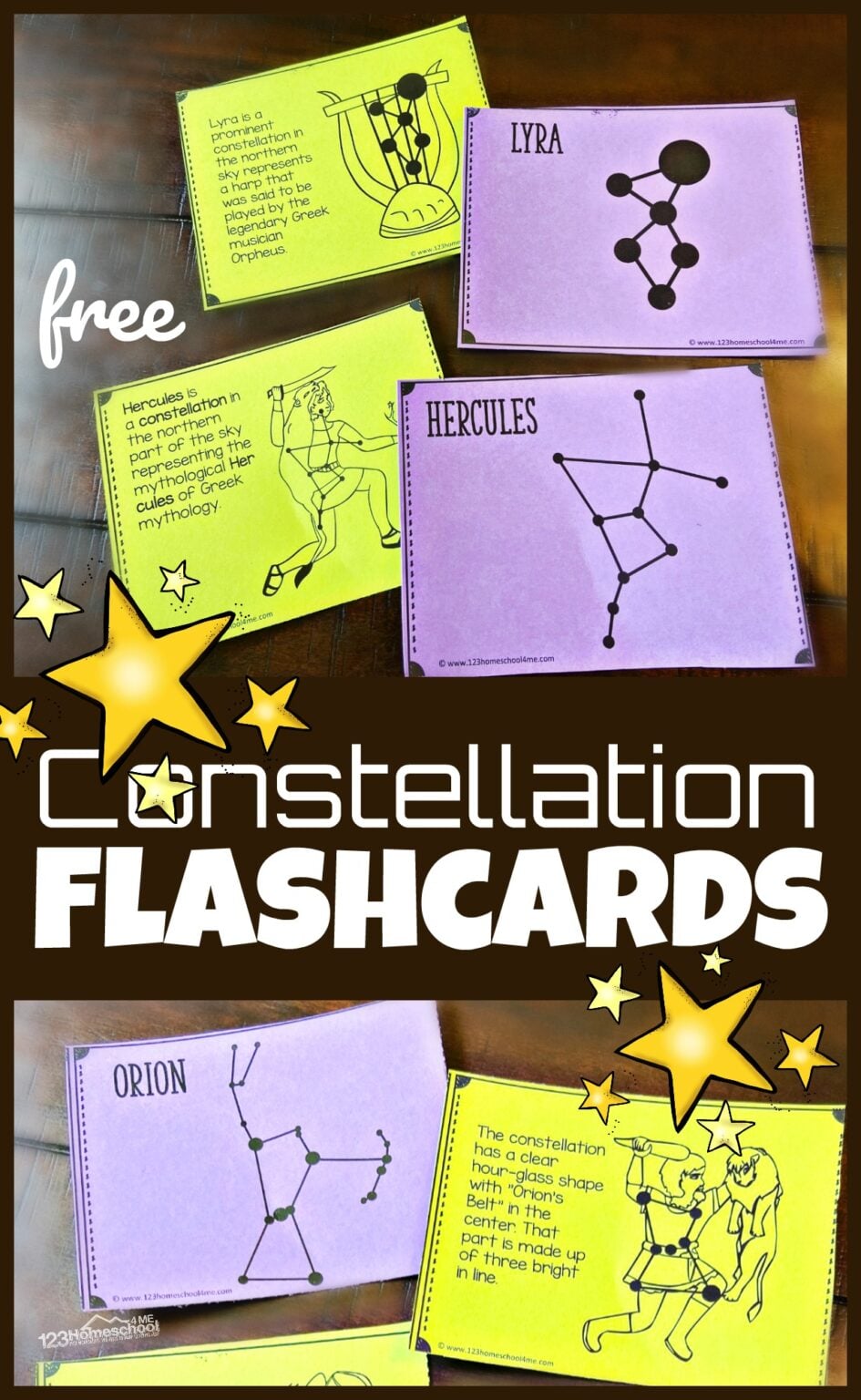 FREE Printable Constellation Worksheets pdf for Kids for Kids