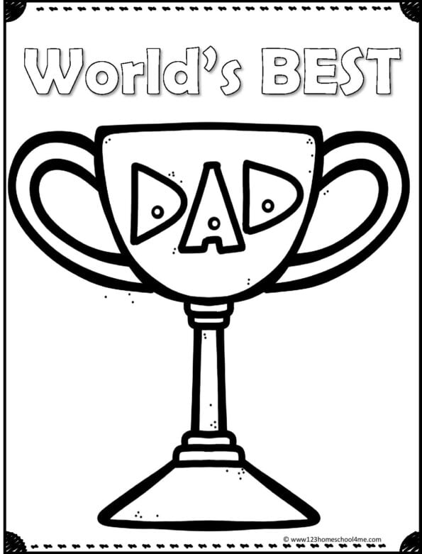 ? FREE Fathers Day Coloring Pages