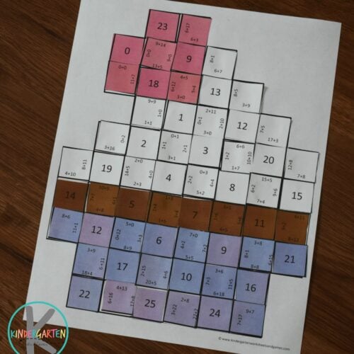 12 Math Crafts BUNDLE