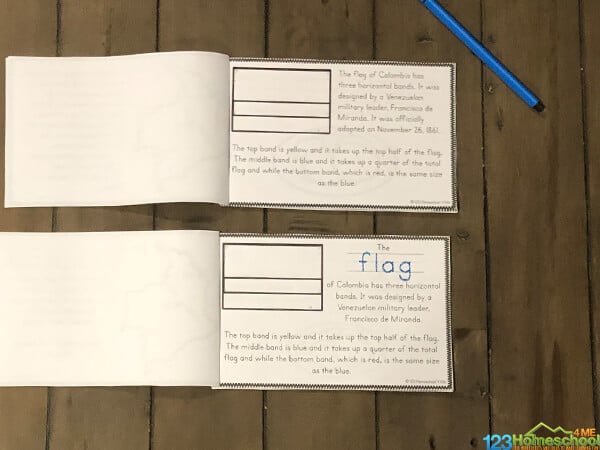 FREE Colombia For Kids Printable Book