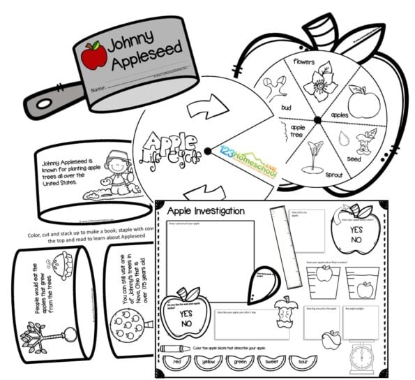 🍎 Johnny Appleseed Day Activities