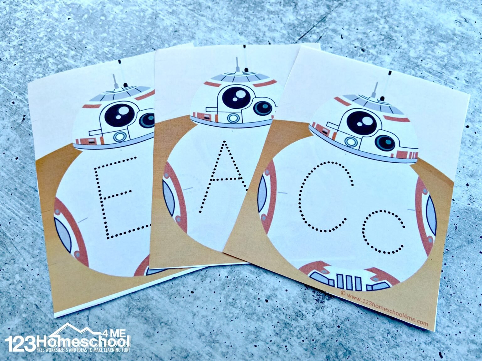 Star Wars Alphabet Letter Tracing Printables Activity – Open Edutalk