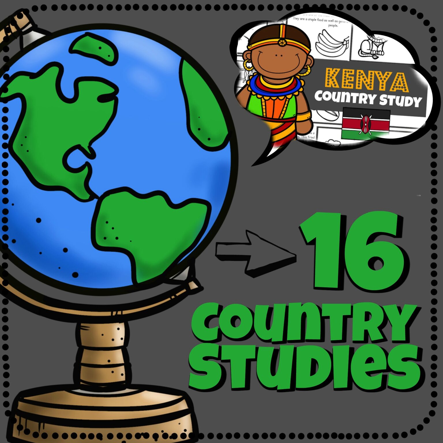 16 Country Studies for Kids - 123 Homeschool 4 Me