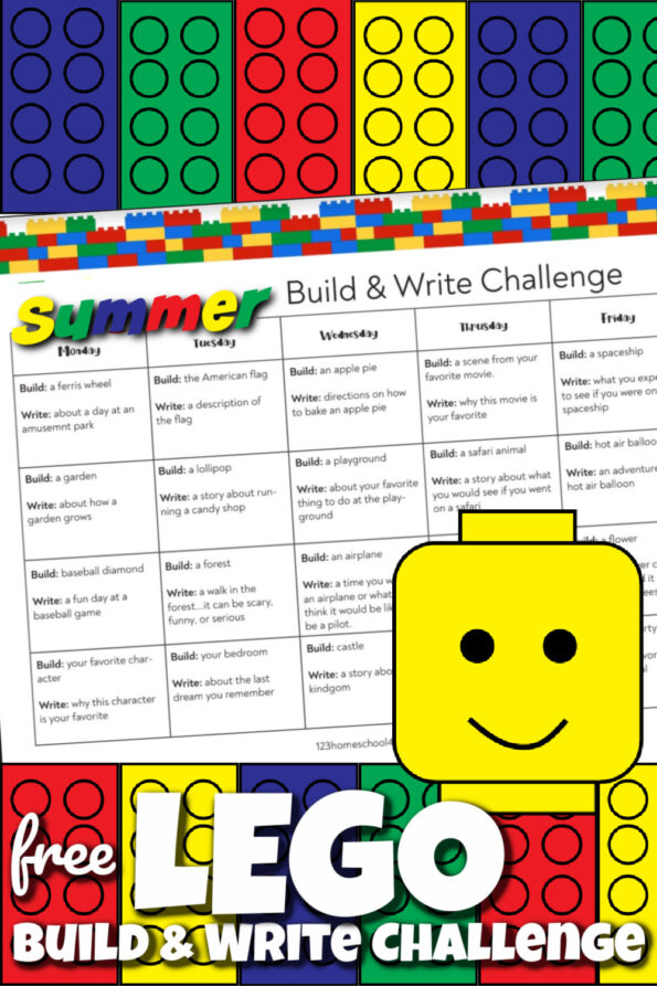FREE Lego Alphabet Letters Printable