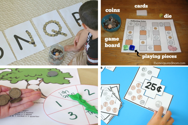 💲 35 FUN Money Games and Activities for Kids