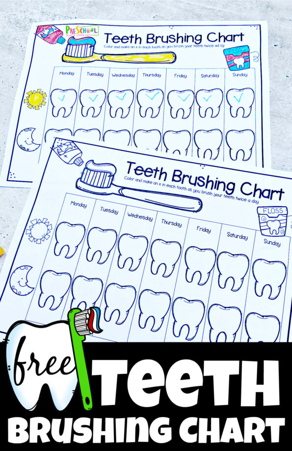 Dental Health Month Teeth Crafts and Activities