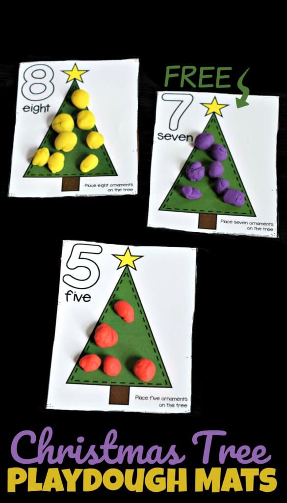 🎄 FREE Division Color by Number Christmas