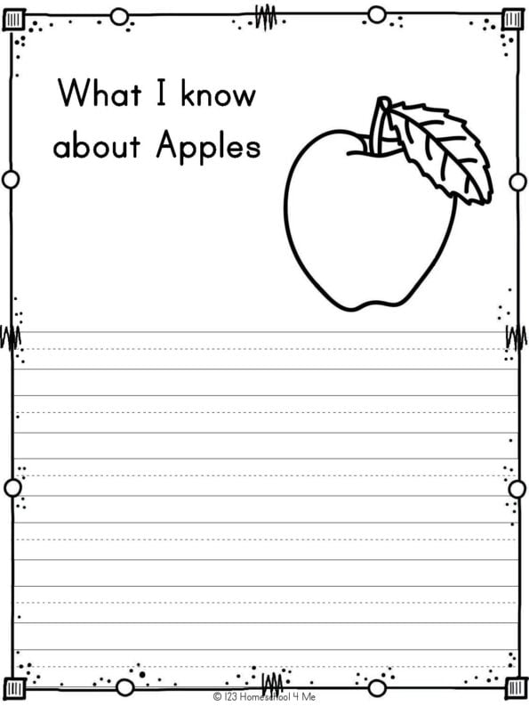 🍎 FREE Apple Life Cycle Printable Worksheets