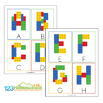 FREE Lego Alphabet Letters Printable