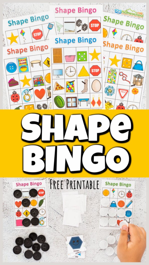 FREE Printable 2D Sorting Shapes Activity