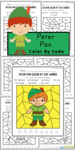 FREE Printable Short o CVC Words Cut and Paste Worksheets