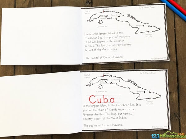 FREE Cuba For Kids Country Study