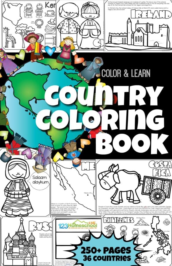 FREE Country Lapbooks