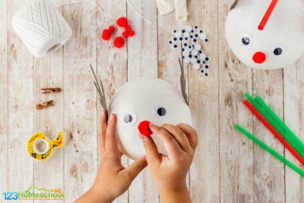 Rudolph Race Christmas Game