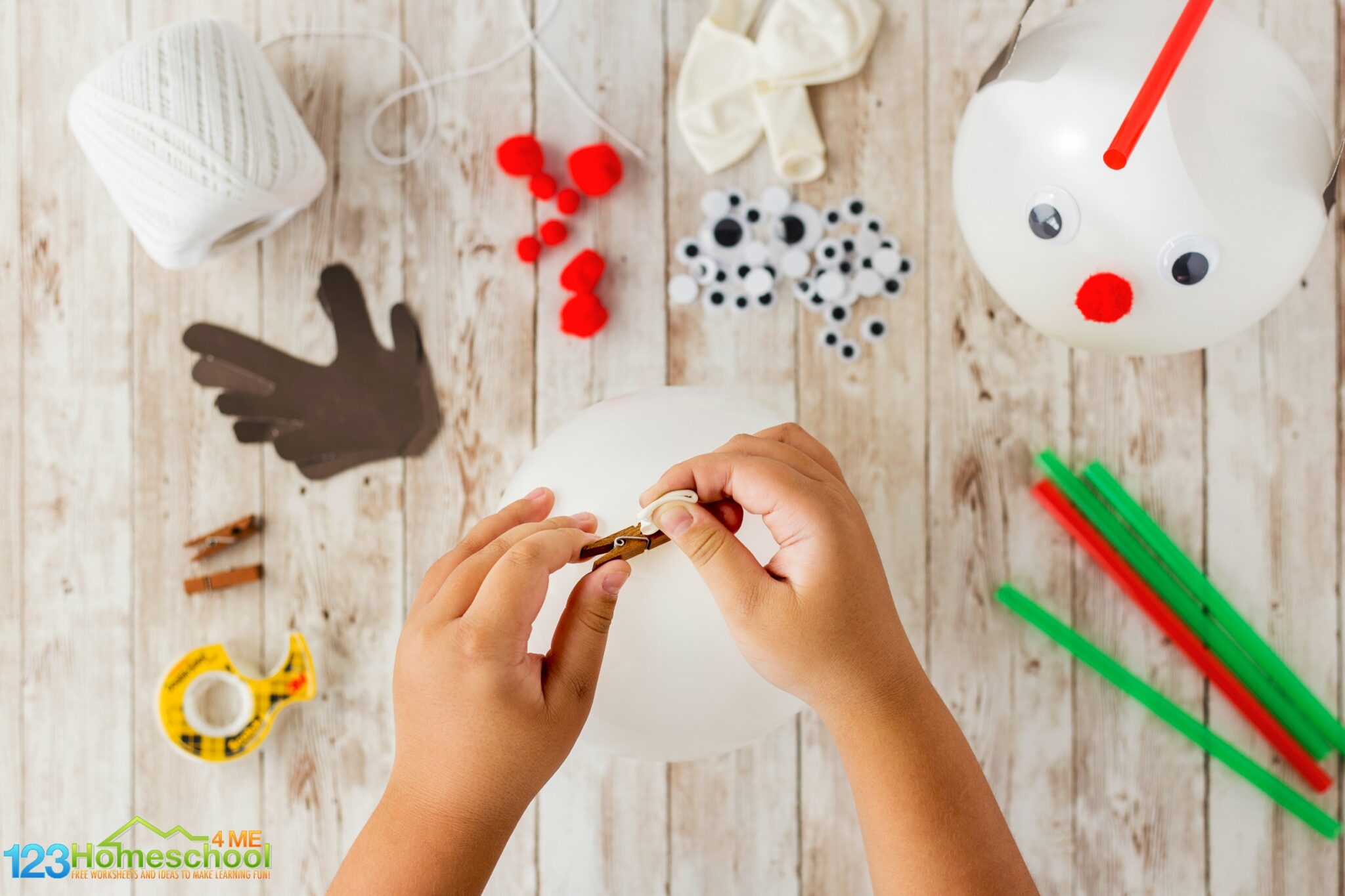 Rudolph Race Christmas Game