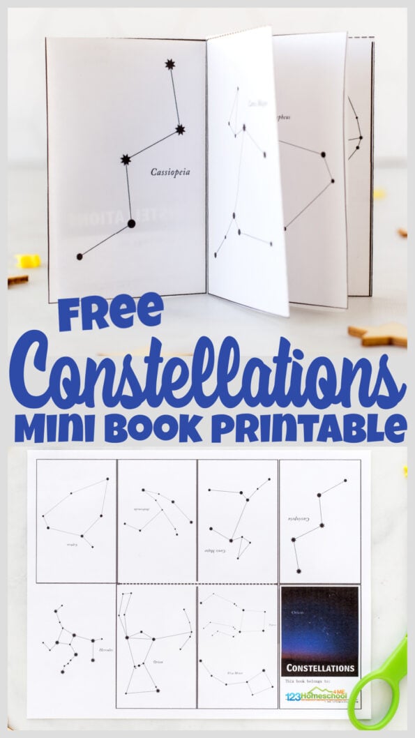 ⭐ FREE Printable Constellation Flashcards