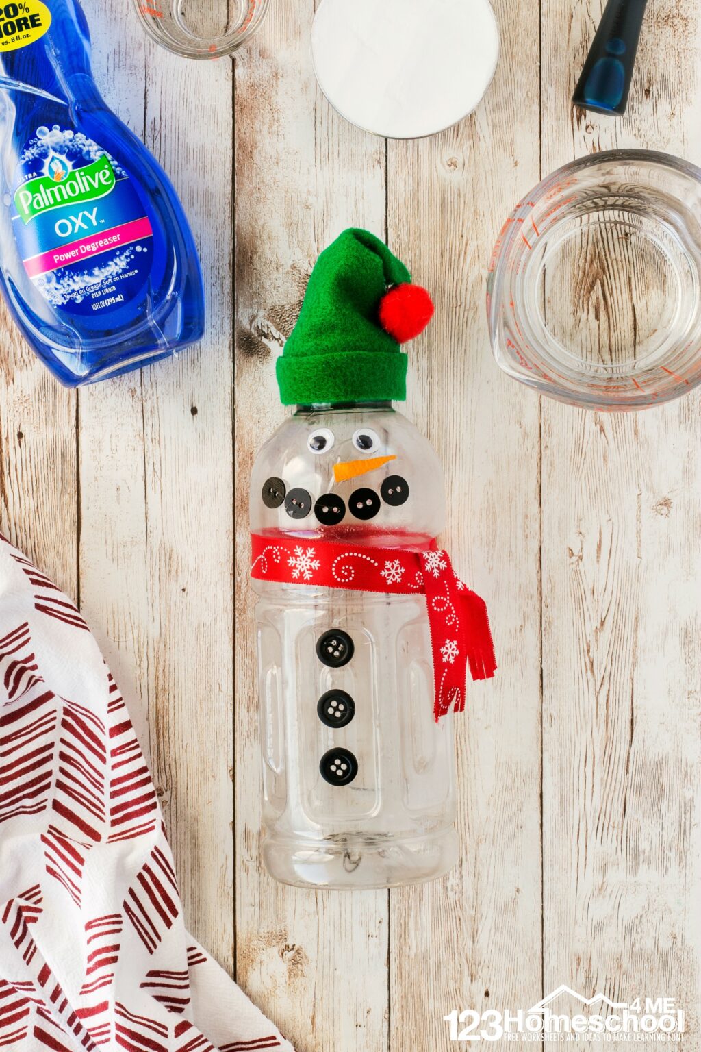 ☃️️ Snowman Eruptions - Simple Winter Science Experiment