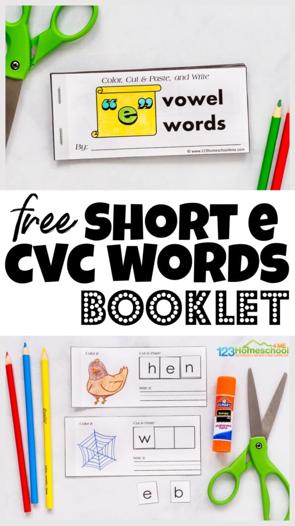 FREE Printable Roll and Cover CVC Words Game