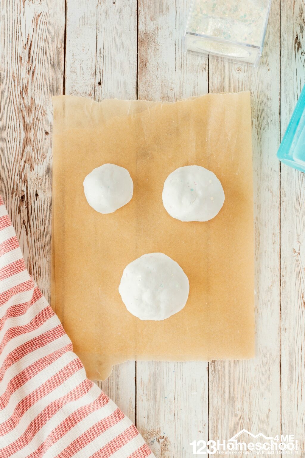 ⛄ EASY Melting Snowman Winter Science Experiment